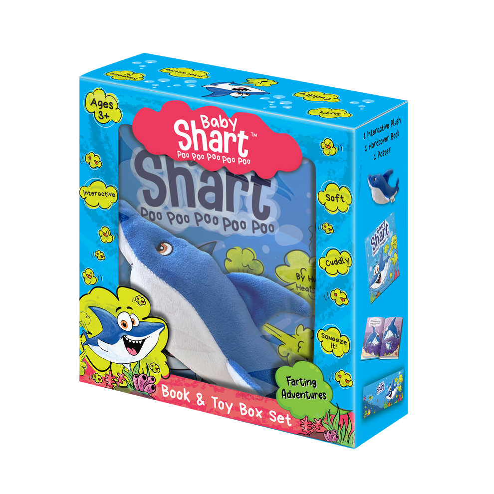Baby Shart Interactive Toy Book Gift Box Set – Humor Heals Us